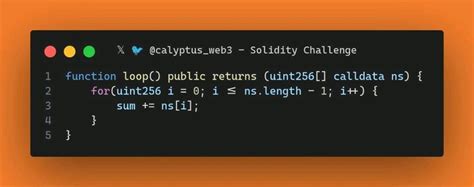 Dev On Linkedin Solidity Challenge 139 🕵️‍♂️ Below Is A Simple Loop