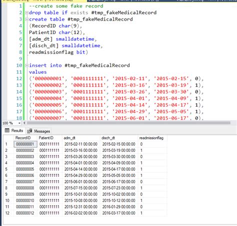 Solve Readmission Flag Issue With Windows Analytic Function Wenlei Cao Wenleis Tech Blog
