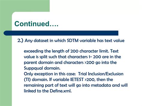 Cdisc Sdtm Domain Presentation Ppt