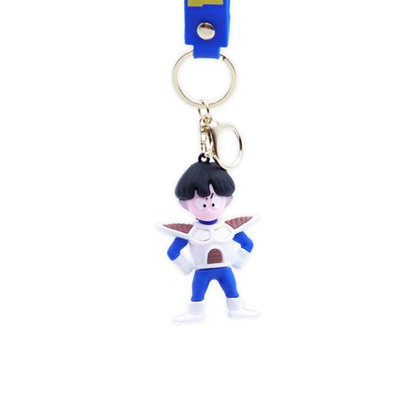 Gohan Saiyan Suit Rubber Keychain Dragon Ball Weebshop