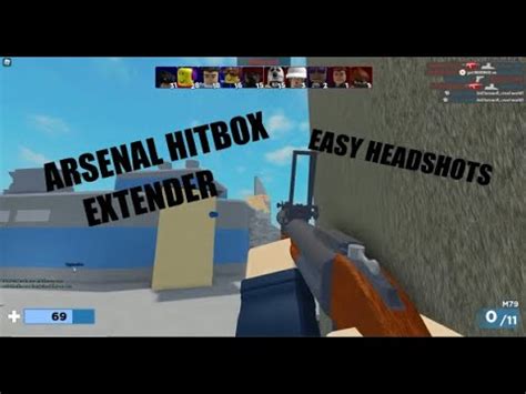 ARSENAL HITBOX EXTENDER SCRIPT EASY HEADSHOTS YouTube
