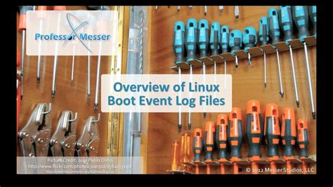 An Overview Of The Linux Boot Log Files Youtube