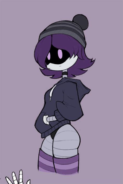 Rule 34 1girls 2d Black Panties Black Underwear Blue Dron Female Female Only Hoodie Humanoid