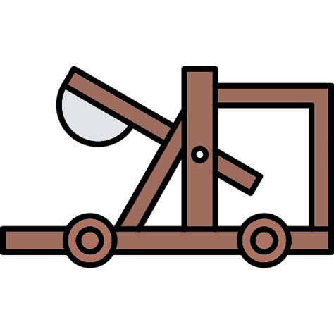 Catapult Generic Thin Outline Color Icon