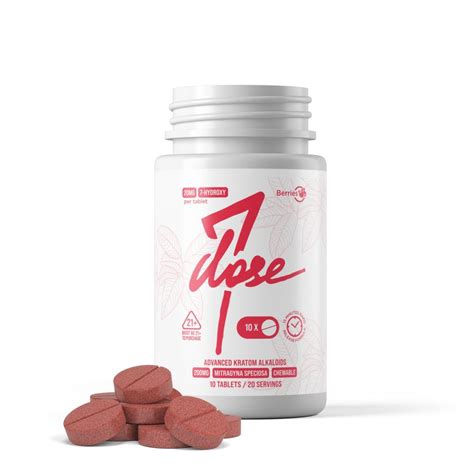 7 Hydroxy Tablets 20mg Berries 10pc 7dose