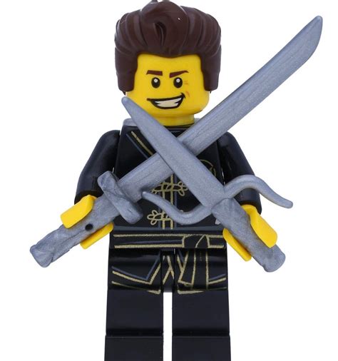 Buy Lego Ninjago Grand Sensei Dareth Mini Figure In Black Gold Dragon