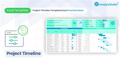 Project Timeline Template Excel Analysistabs