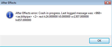 Adobe After Effects Crash In Progress Techyv Com
