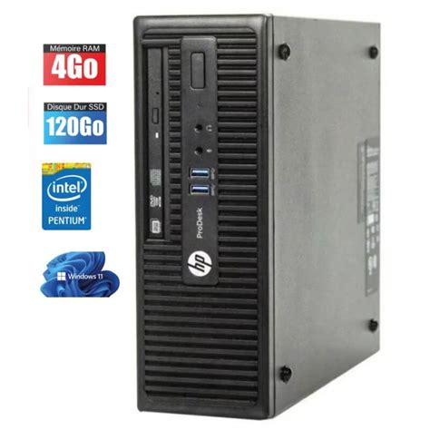 Ordinateur Fixe Hp Prodesk G Sff Alexisordi