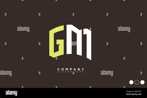 Gm Alphabet Letters Initials Monogram Logo Stock Vector Image And Art Alamy