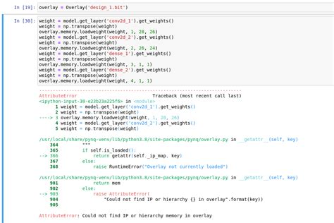 Could Not Find Ip Or Hierarchy Memory In Overlay Support Pynq