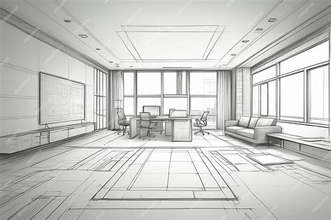 Premium Photo Architectural Background Building Construct Plan And Interior Design Sketch