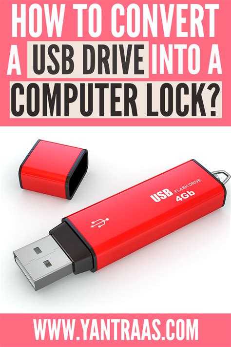 How To Use A Usb Drive To Lock Your Computer Artofit