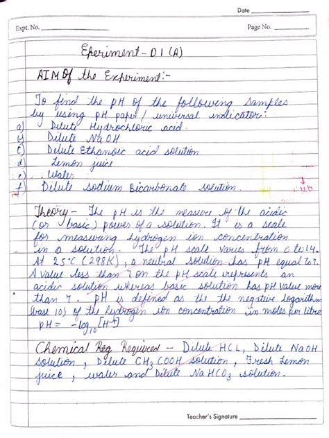 Chem Practical Pdf