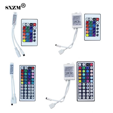 Led Controller 44 Keys 24 Keys Led Ir Rgb Controle Vicedeal