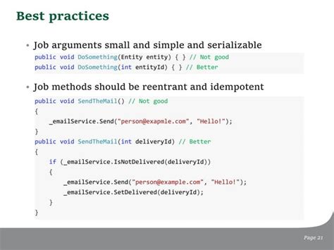 Background Processing With Hangfire Pptx