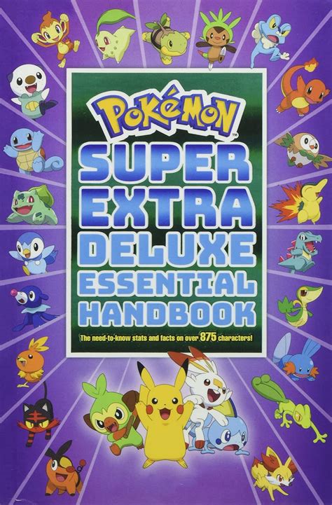 Pokemon Super Extra Deluxe Essential Handbook Scholastic Amazonpl
