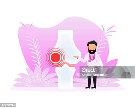 관절 통증이있는 인포 그래픽 인간의 무릎 뼈 관절 라인 아이콘 개에 대한 스톡 벡터 아트 및 기타 이미지 개 고관절 치환술 관절 Istock