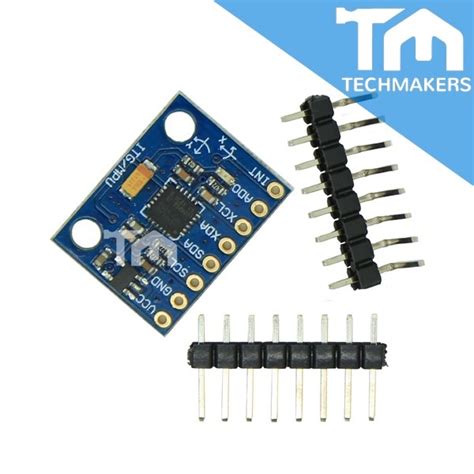 3 Axis Gyro Accelerometer Sensor Module Gy 521 Mpu6050 6050 Techmakers Shopee Malaysia