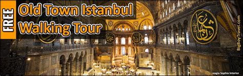 Old Town Istanbul Free Walking Tour Map Sultanahmet Guide