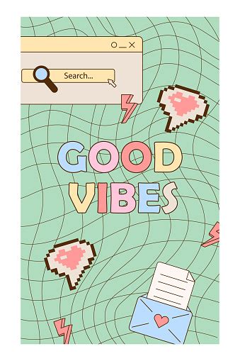 귀여운 향수를 불러일으키는 90년대 복고풍 증기파 게시물 및 스토리 템플릿 소셜 미디어 이야기와 오래된 컴퓨터 미적 Ui 요소