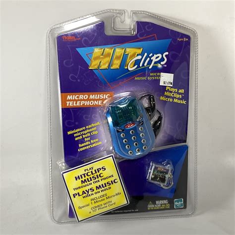 Hit Clips Micro Music Telephone Tiger Electronics 59a For Sale Online