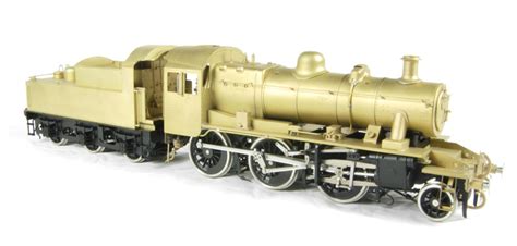 Bachmann Brassworks Bw075 2mt Ivatt 2 6 0 In Unpainted Brass And Finished