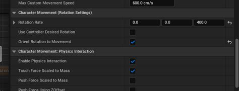 Character Movement Component Is Acceleration Dependent On Character Rotation Runrealengine