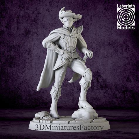 Elf Miniature Dark Elf Bodyguard Dnd Miniature For Tabletop Games Premium Dnd Miniature