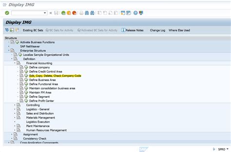 How To Create A Company Code In SAP Sap Com