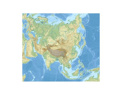 აზიის რელიეფი Quiz