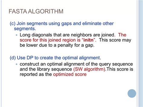 Sequence Comparison Techniques Pptx