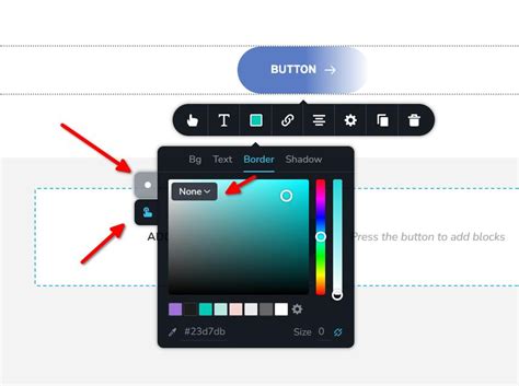 Bug Gradient On Button Brizy Help Center