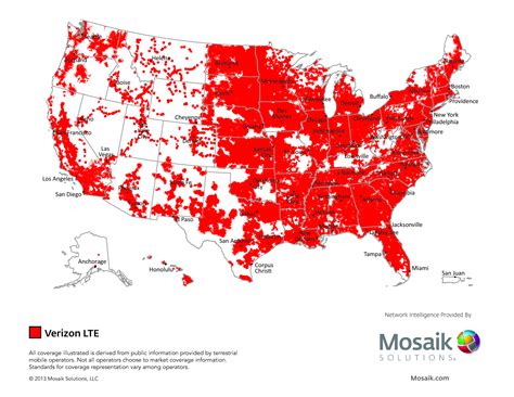 Verizon Network Map