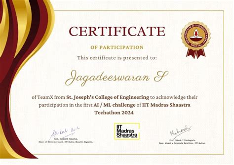 Hackathon Iit Artificialintelligence Machinelearning Iitmadras