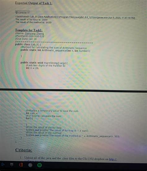 solved csc 1302 principles of computer science ii lab 1