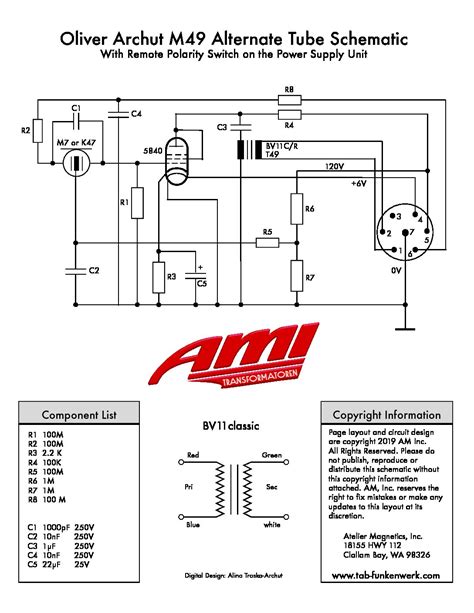 M49 Schematics Tab Funkenwerk