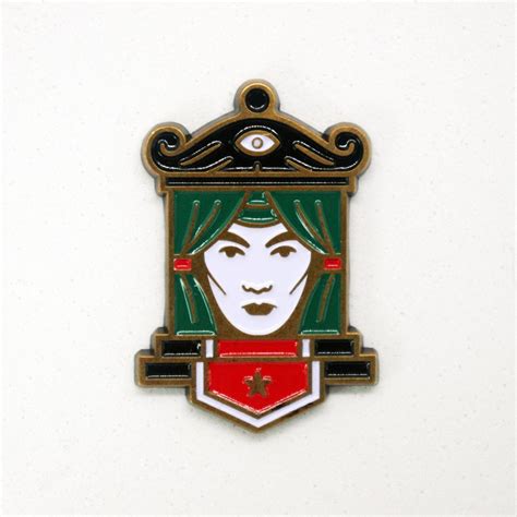Fortune Teller Pin Retro Aestetica