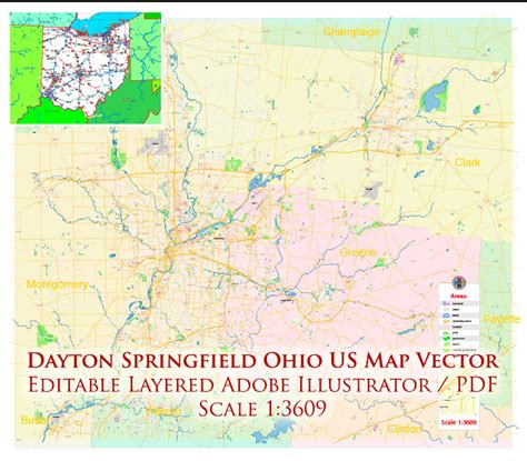 Springfield Oh Zip Code Map At Muriel Howard Blog
