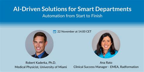 Ai Driven Solutions For Smart Departments Automation Webinar