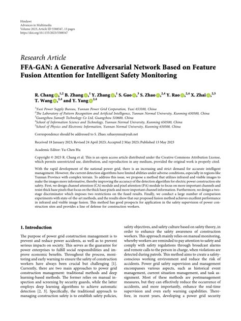 Pdf Ffa Gan A Generative Adversarial Network Based On Feature Fusion