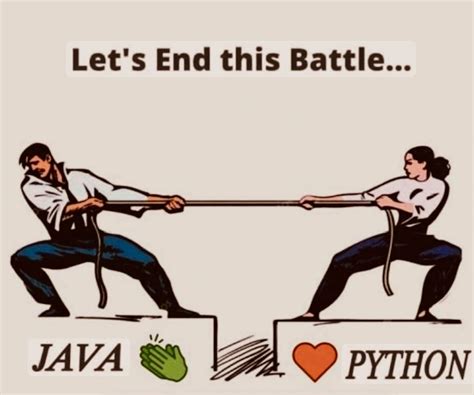 🌟 Java Vs Python The Battle Continues But Should It 🌟 💡 The Image