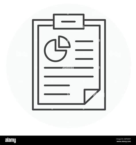 Report Analysis Vector Illustration Icon Design Stock Vector Image
