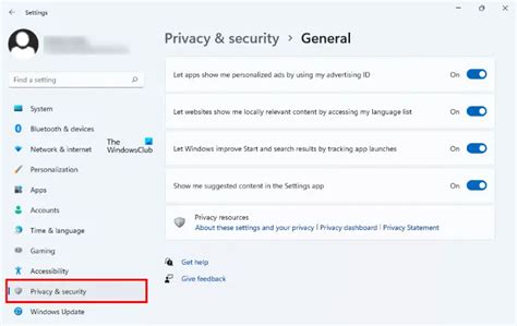 Privacy Settings In Windows You Should Change