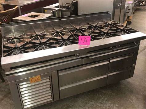 12 Burner Range W Refrig Drawers Us Power Bid