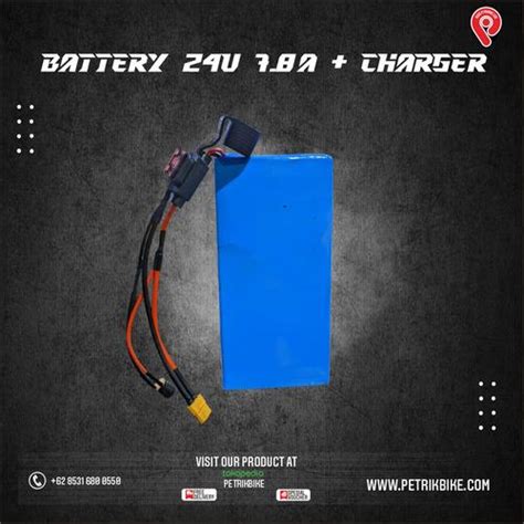 Jual Baterai Lithium Ion V A Kota Bekasi Petrikbike Tokopedia