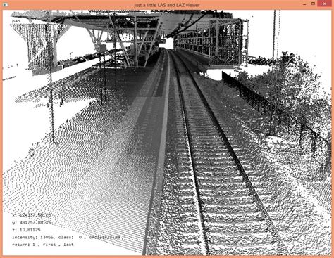 Pre Processing Mobile Rail Lidar With Lastools Rapidlasso Gmbh