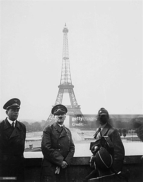 This File Photo Taken 23 June 1940 Shows Nazi Leader Adolf Hitler