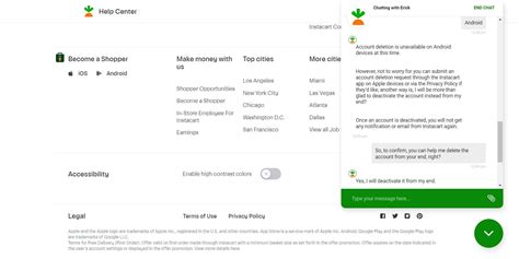 Instacart How To Cancel Your Account