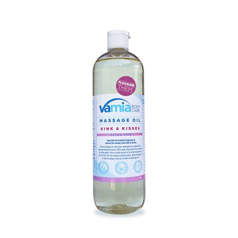 Massage Oil Pleasure Them 500ml Vamia Body Care Massage Oil Pleasure Them 500ml Vamia Body Care
